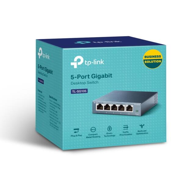 Switch rj 45 TP-LINK TL-SG105 | Leroy Merlin