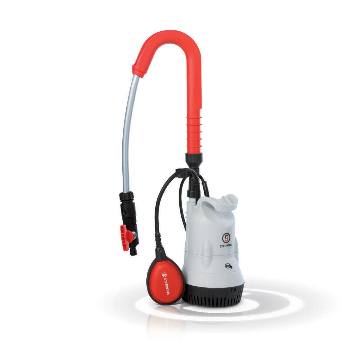 Pompe d'arrosage récupération eau de pluie STERWINS 400 rw-3 3500 l/h ...