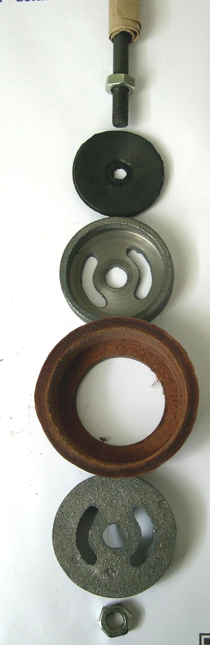 Piston complet GRILLOT pour la pompe de 60 mm de diamètre | Leroy Merlin