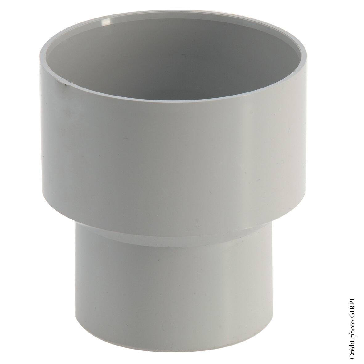 Réduction pluviale mâle / femelle gris pvc | Leroy Merlin