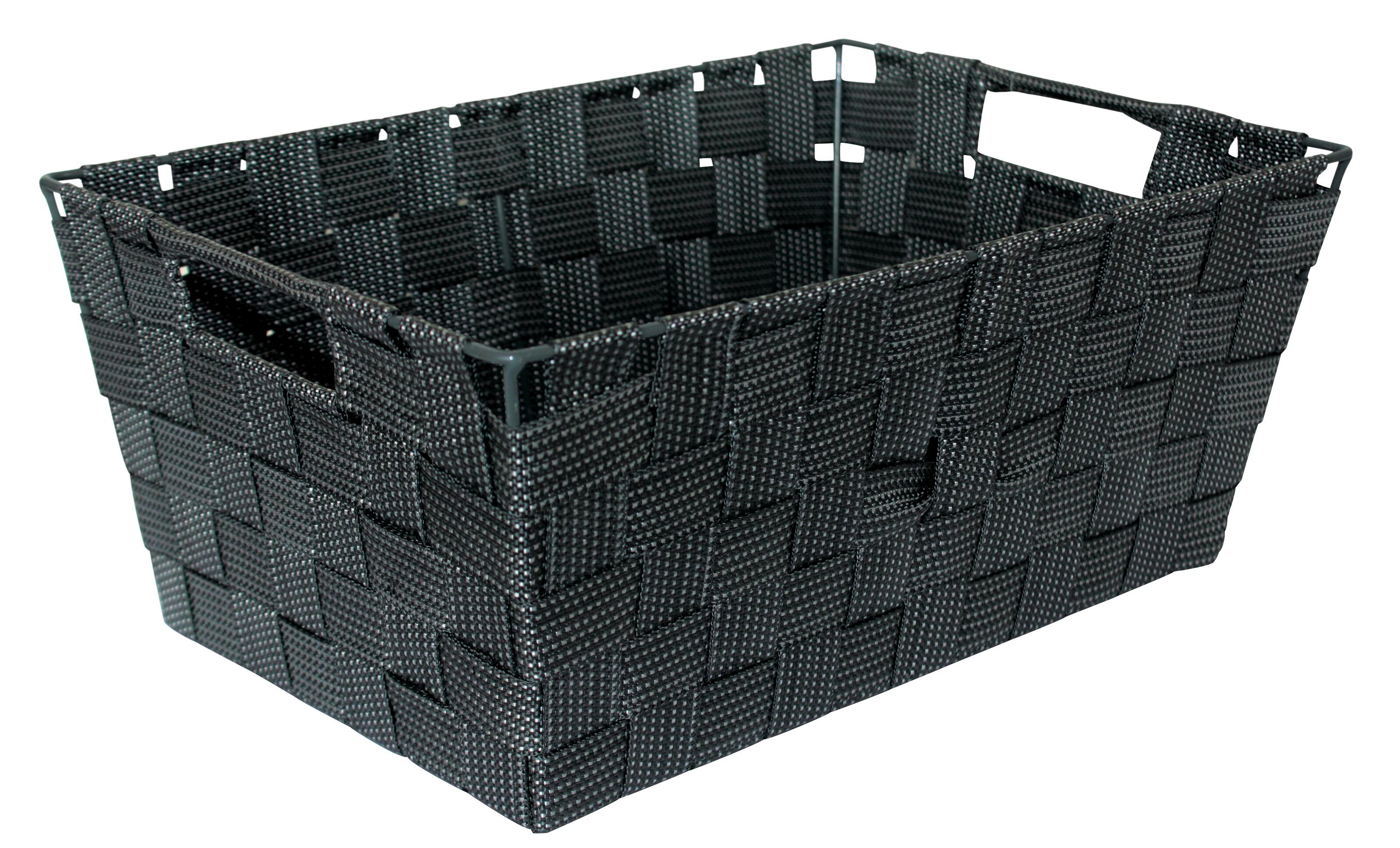 Panier BOX & BEYOND noir H.38 x l.16 x P.28 cm | Leroy Merlin