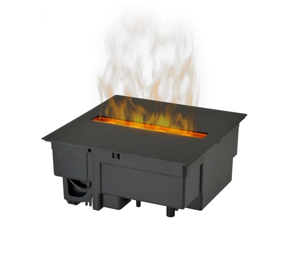 Cheminée foyer noir encastrable électrique Opti-myst Cassette 250 ...