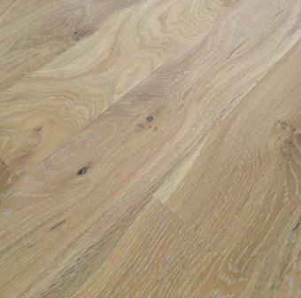 Echantillon Parquet premium chêne cérusé blanc huilé M PANAGET ...