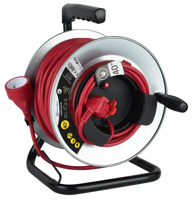 Enrouleur electrique 40m au meilleur prix | Leroy Merlin