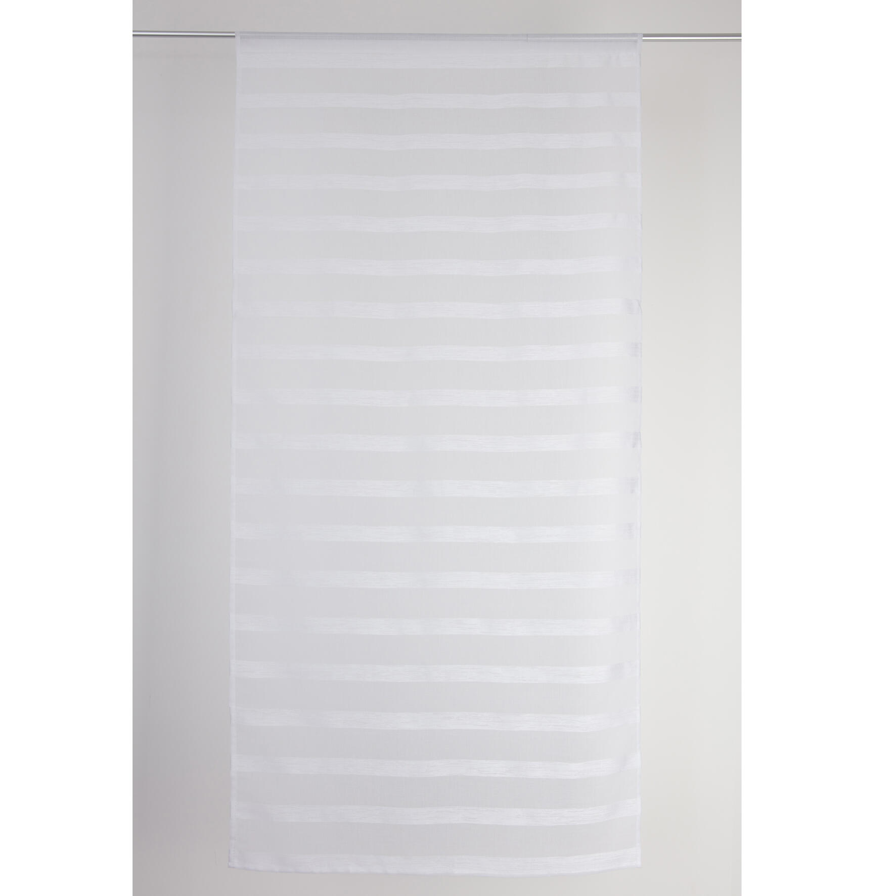Vitrage transparent, Pluton blanc l.80 x H.160 cm | Leroy Merlin