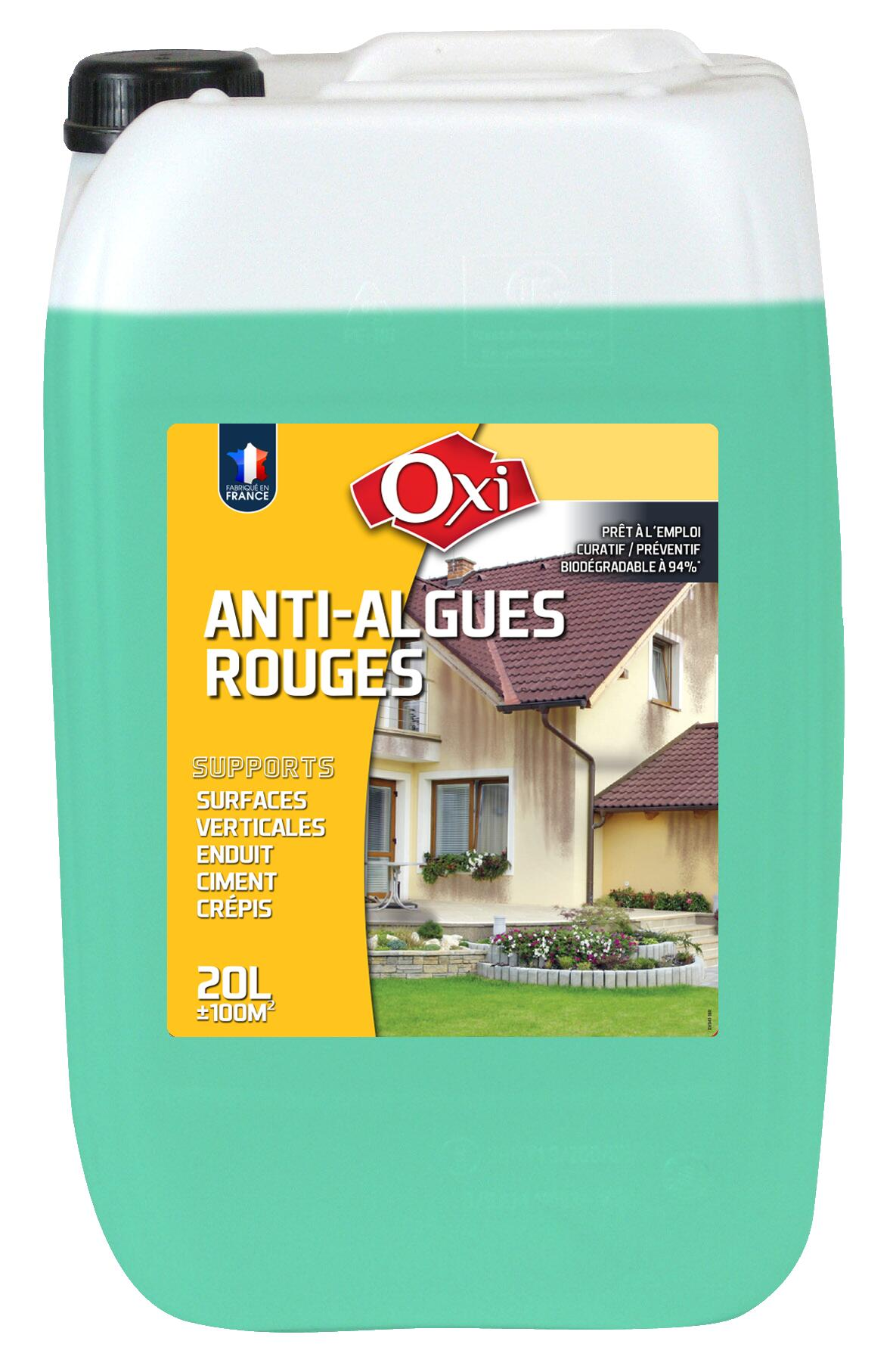 Traitement façade OXYTOL, 20 L Spécial Algues-rouges | Leroy Merlin