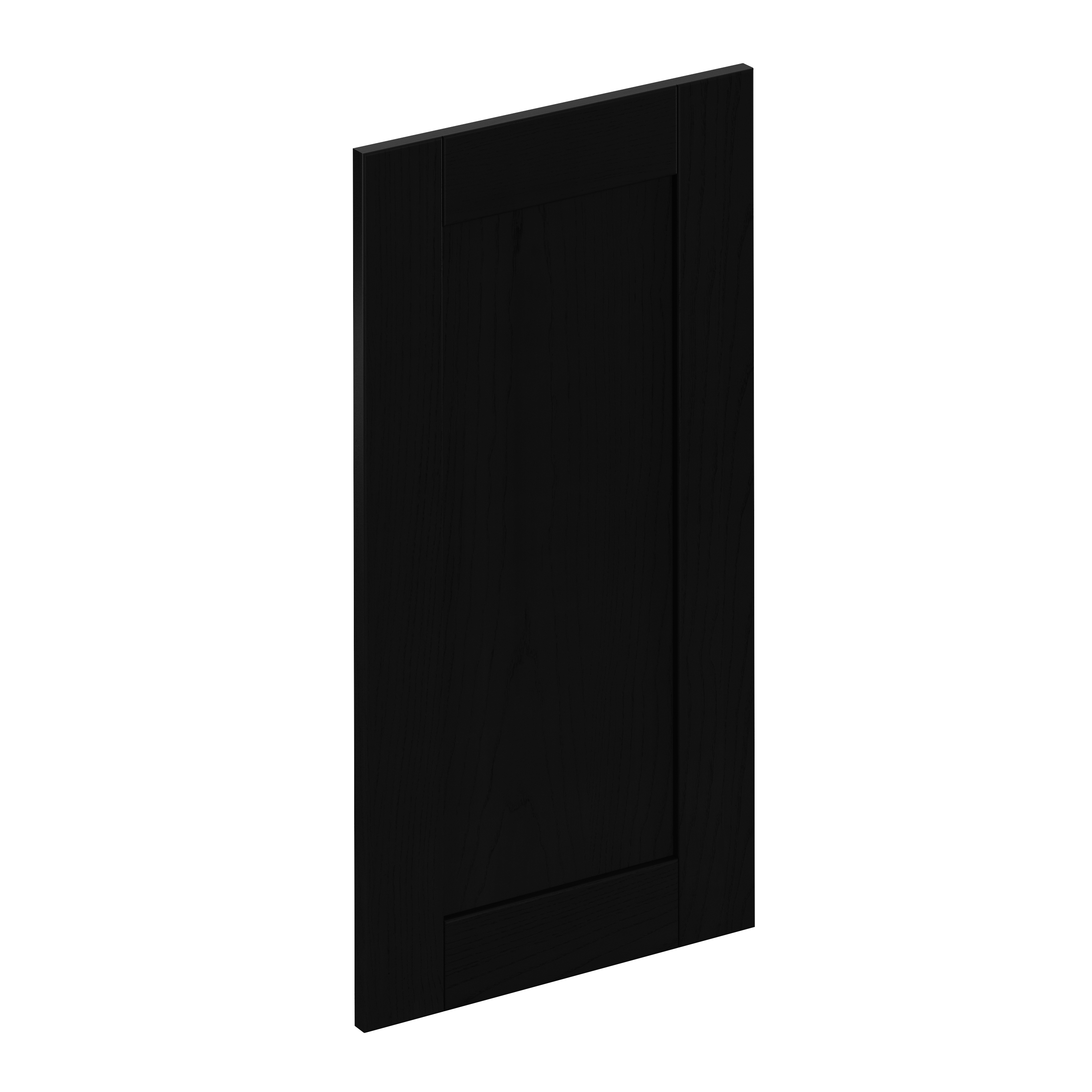 Porte de cuisine Boston noir mat H.59 x l.59.7 cm | Leroy Merlin