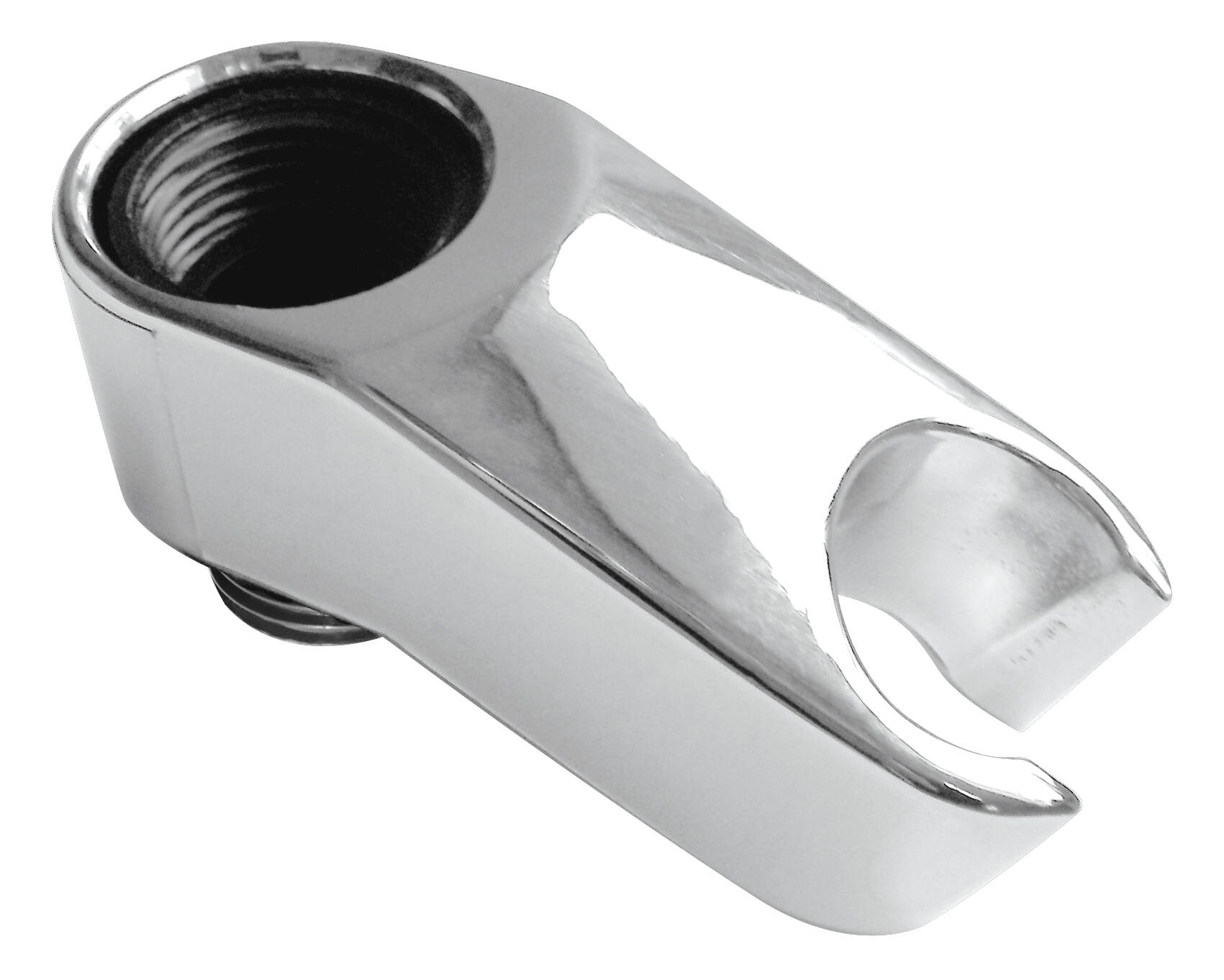 Support de douchette, EDOUARD ROUSSEAU, chrome | Leroy Merlin