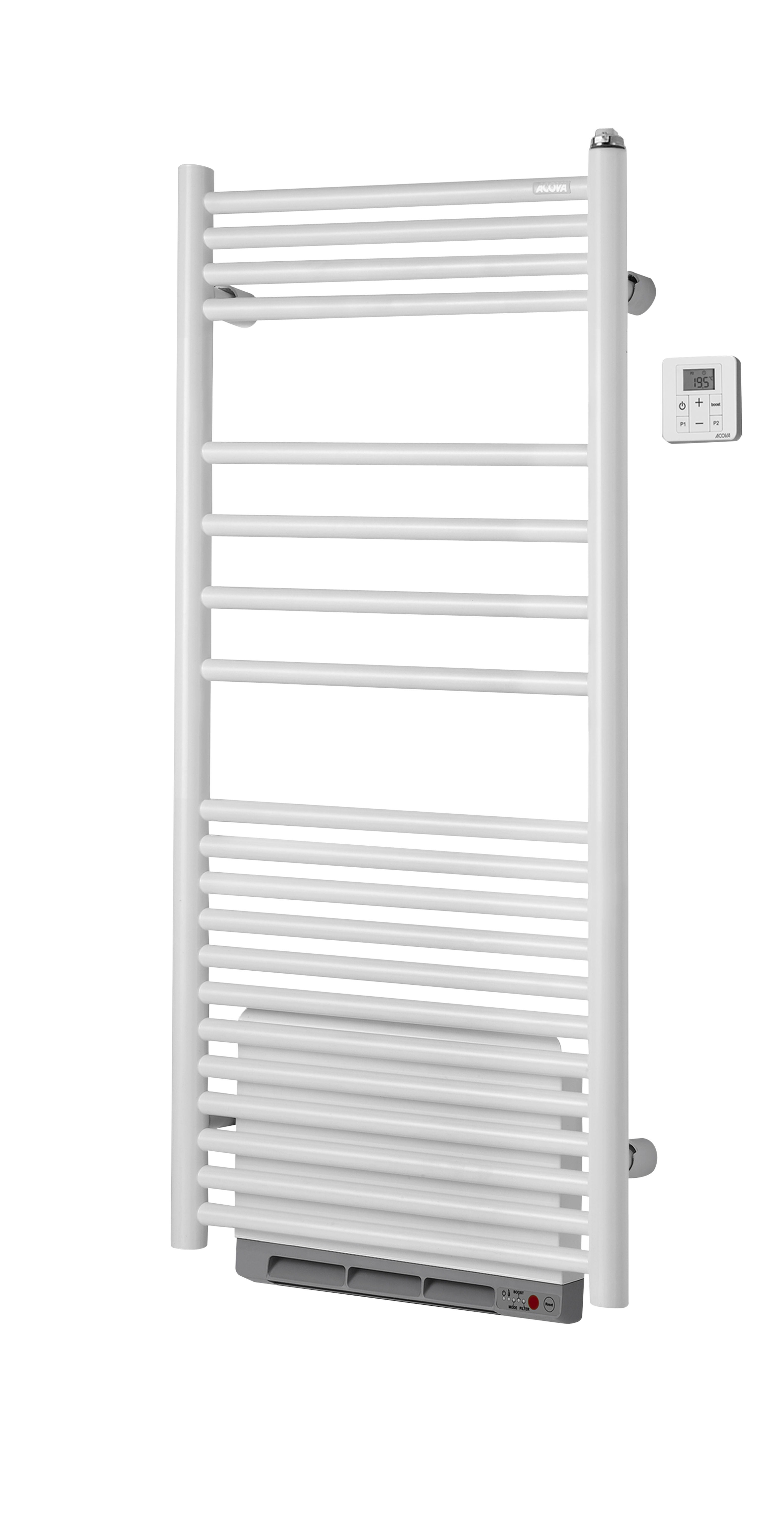 Sèche-serviettes eau chaude avec soufflerie ACOVA, 460 W Angora air ...