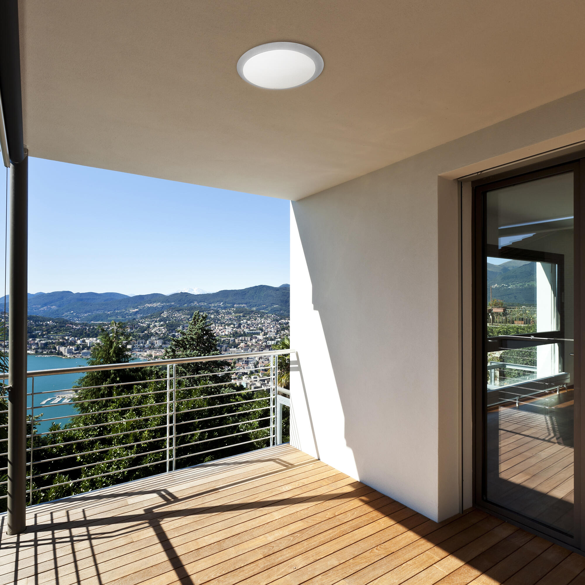 Plafonnier 2xe27, essentiel grs FORLIGHT Ford D.30 cm | Leroy Merlin