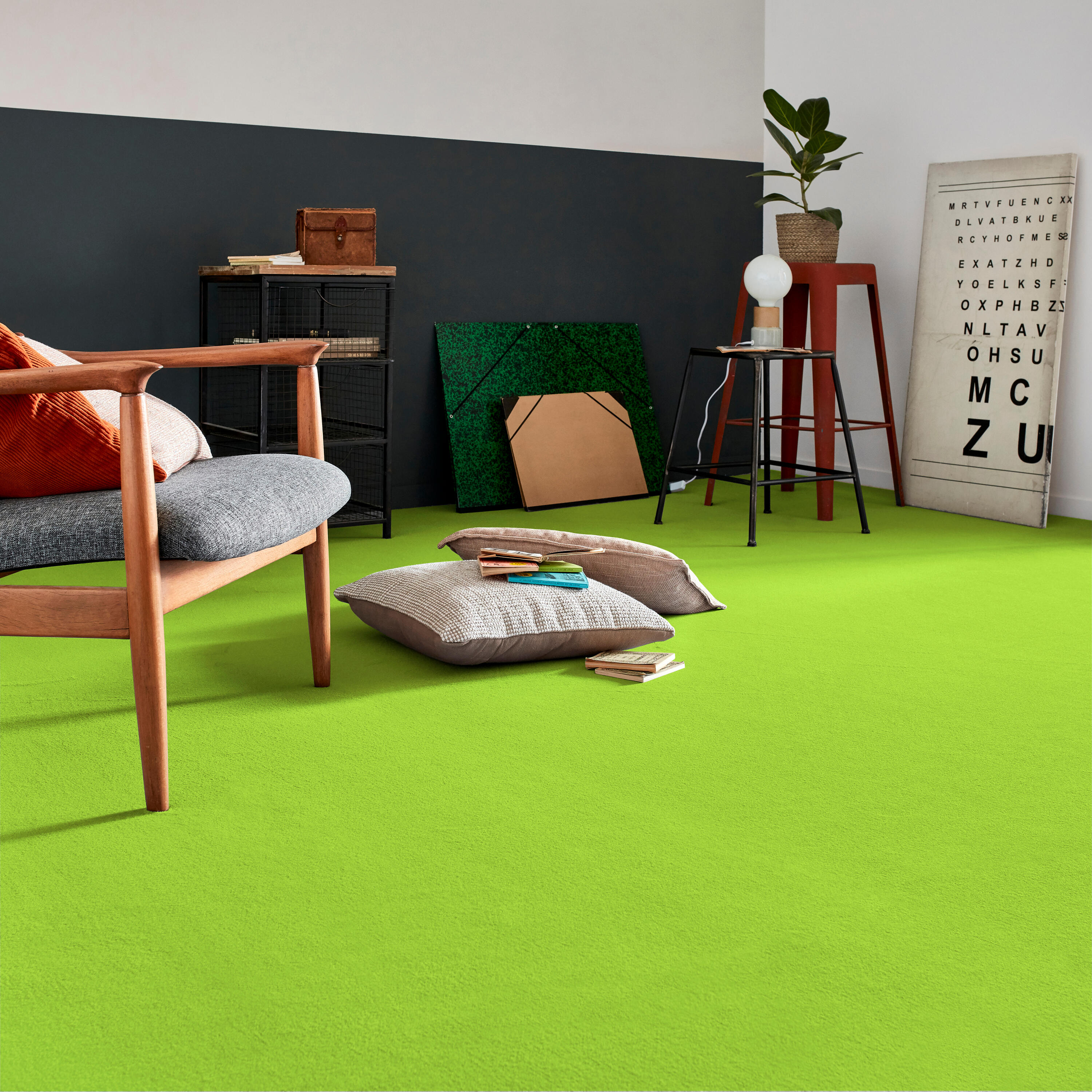 Moquette velours ras uni, London, rouleau l.4 m | Leroy Merlin