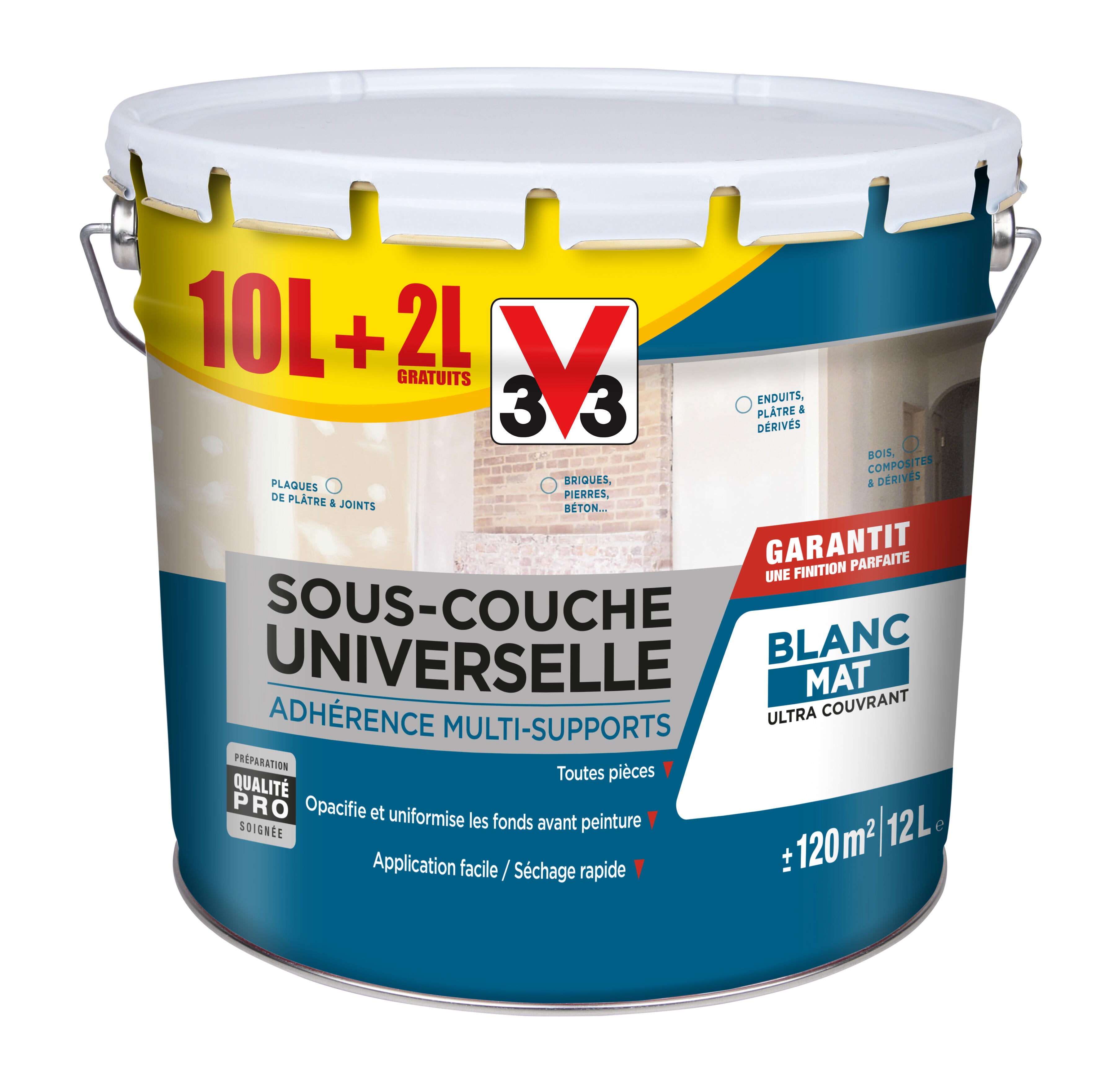Sous-couche universelle V33 10L+20% gratuit | Leroy Merlin