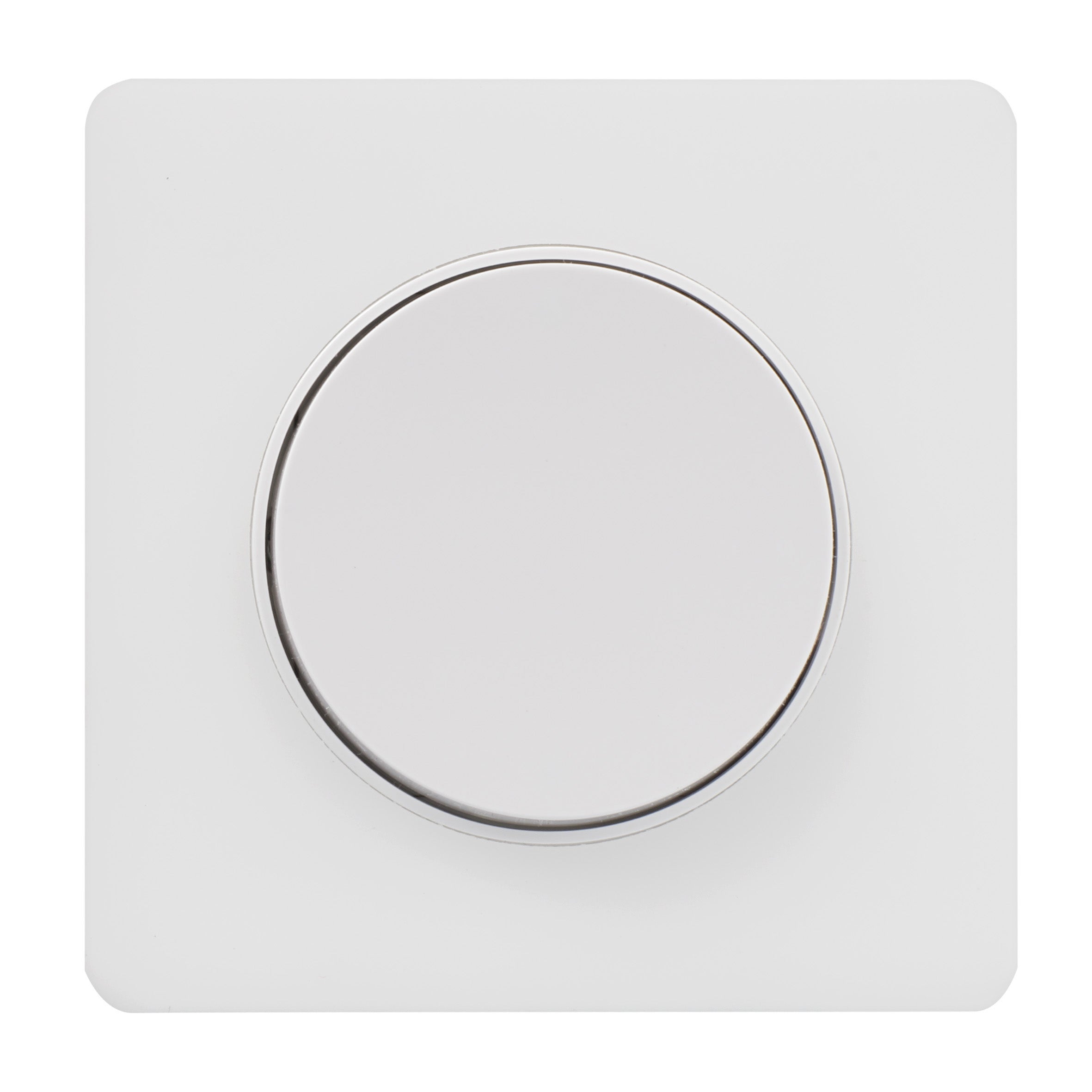 Interrupteur va-et-vient SCHNEIDER ELECTRIC Odace, blanc translucide ...