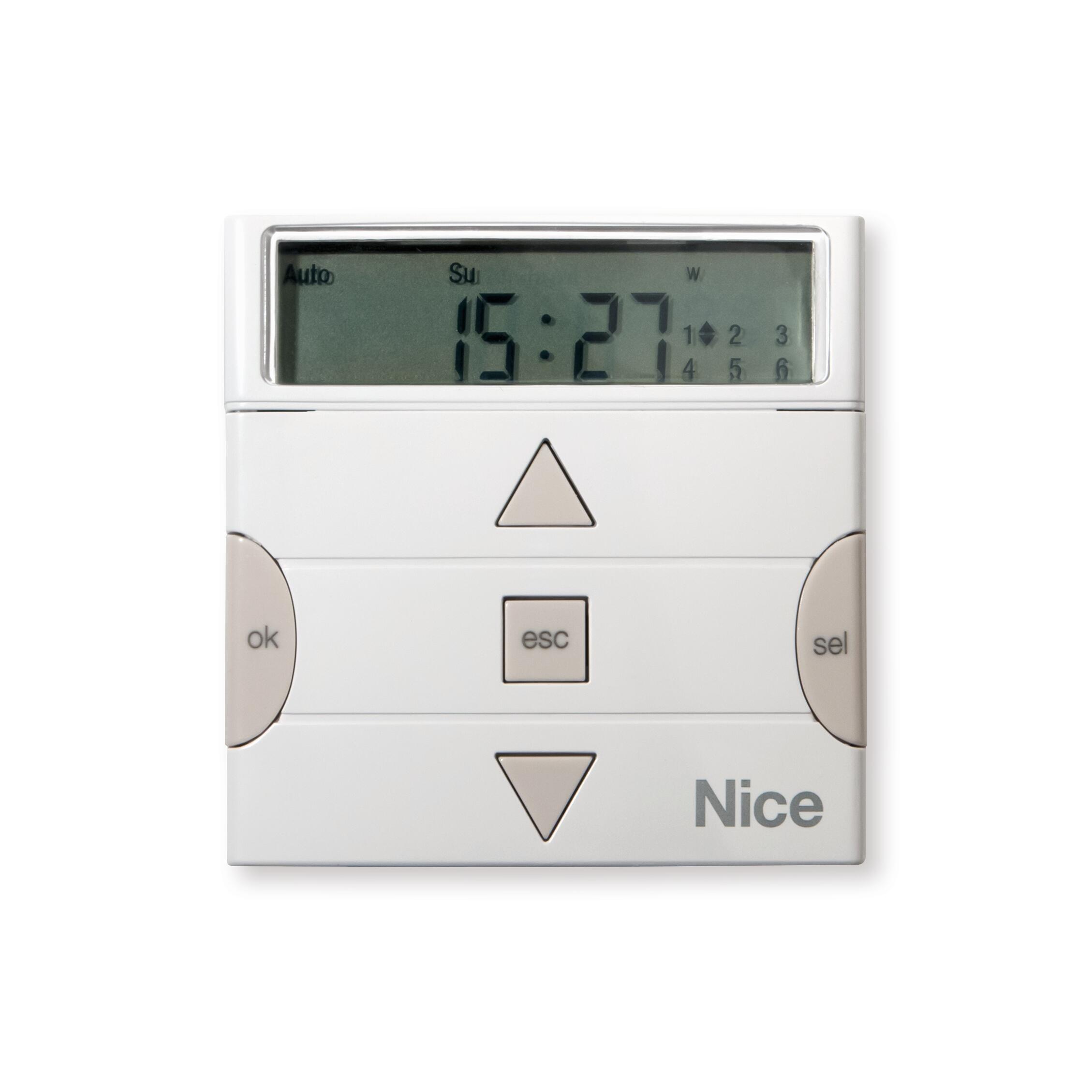 Programmateur sans fil DTX600 pour motorisation de volet roulant, NICE HOME | Leroy Merlin