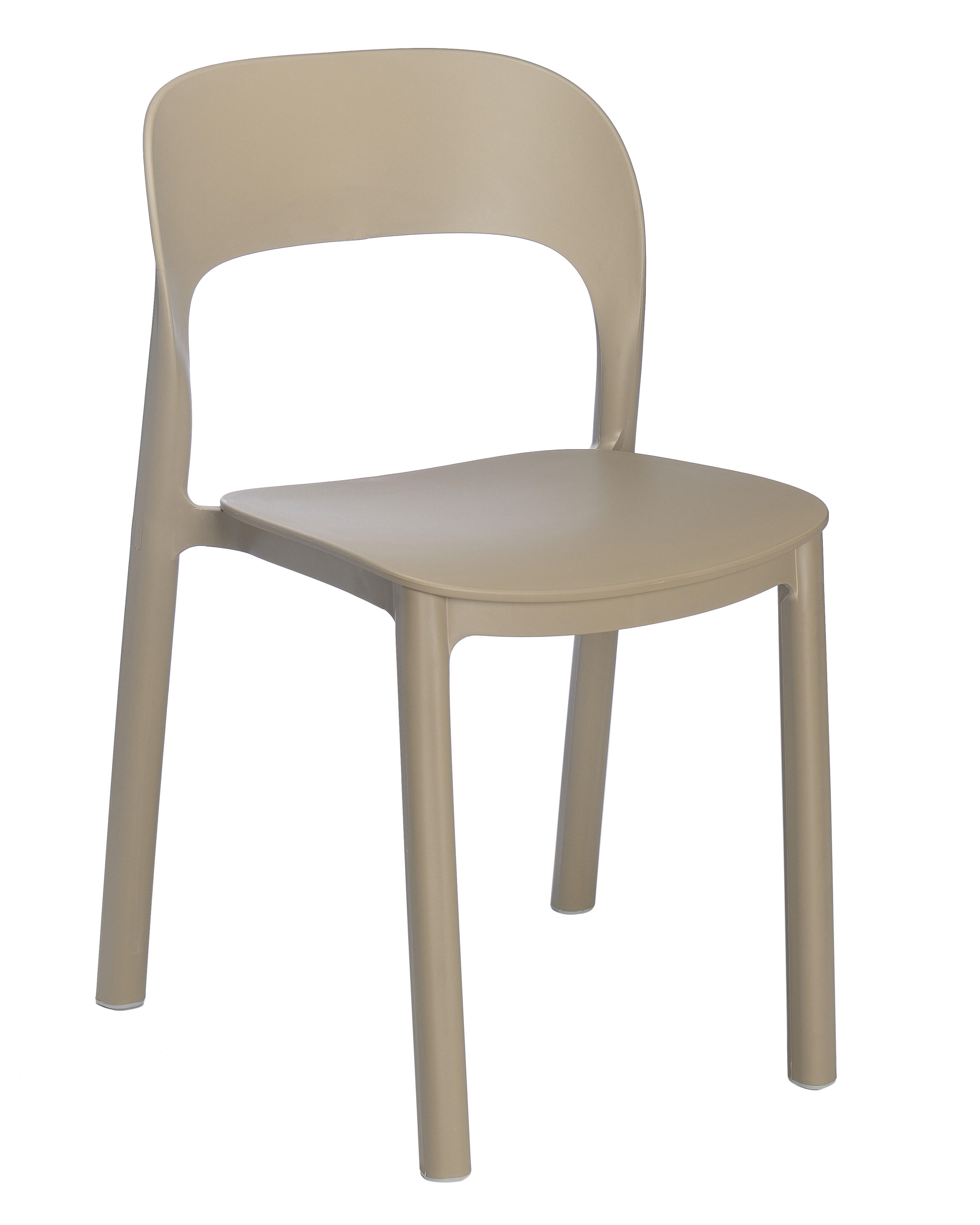 Chaise de jardin RESOL Ona en résine injectée beige | Leroy Merlin