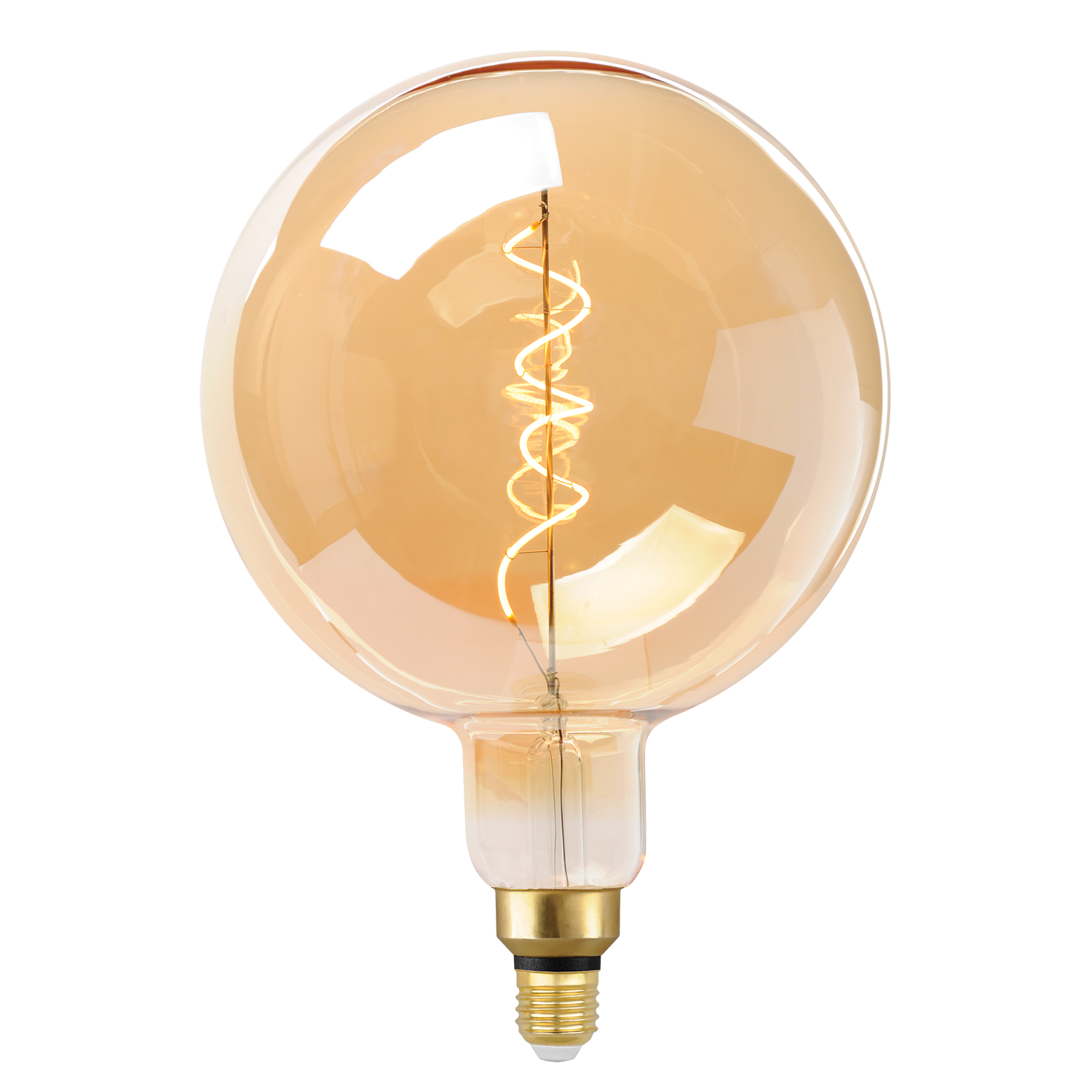 Ampoule décorative led ambre E27 250 Lm = 250 W variation de blancs, IDUAL | Leroy Merlin