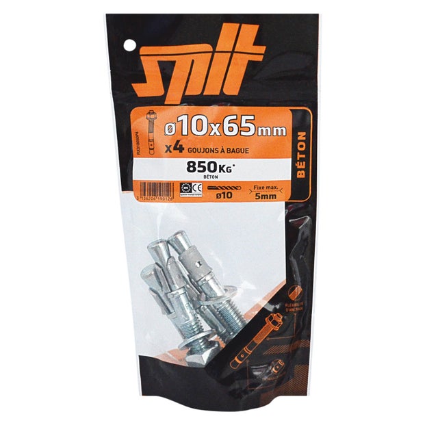 Chevilles expansion pour metal au meilleur prix | Leroy Merlin