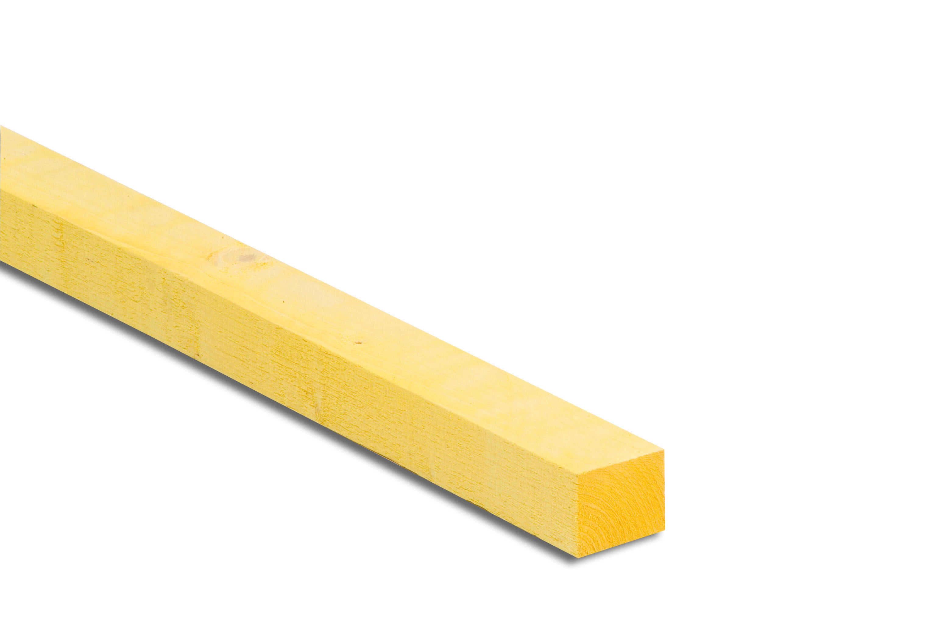 Chevron sapin (épicéa) traité, 63x75 mm, longueur 4 m, choix 2, classe ...