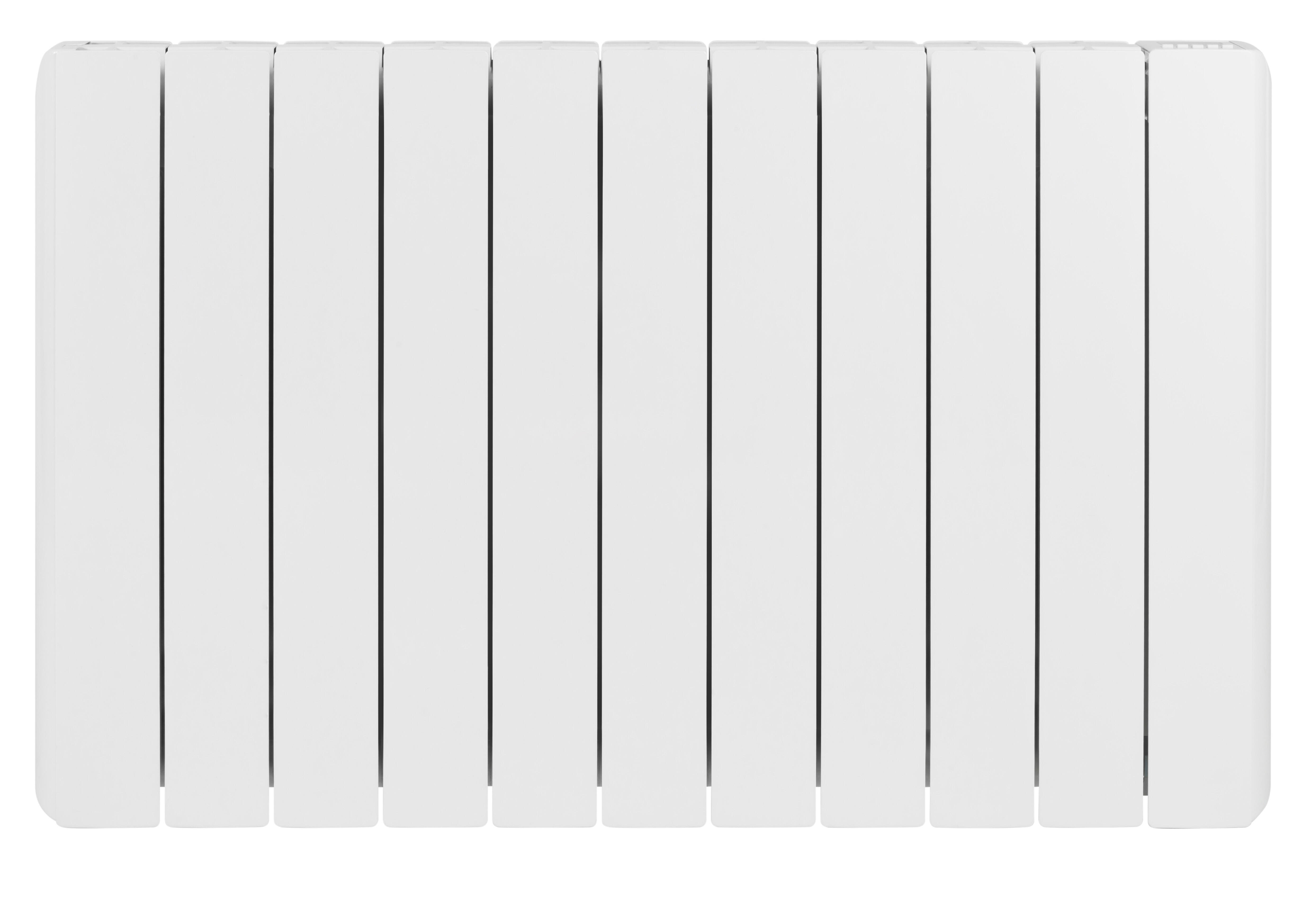 Radiateur électrique inertie fluide EQUATION 1500W l91.4xH57.4 Alidea 2 ...
