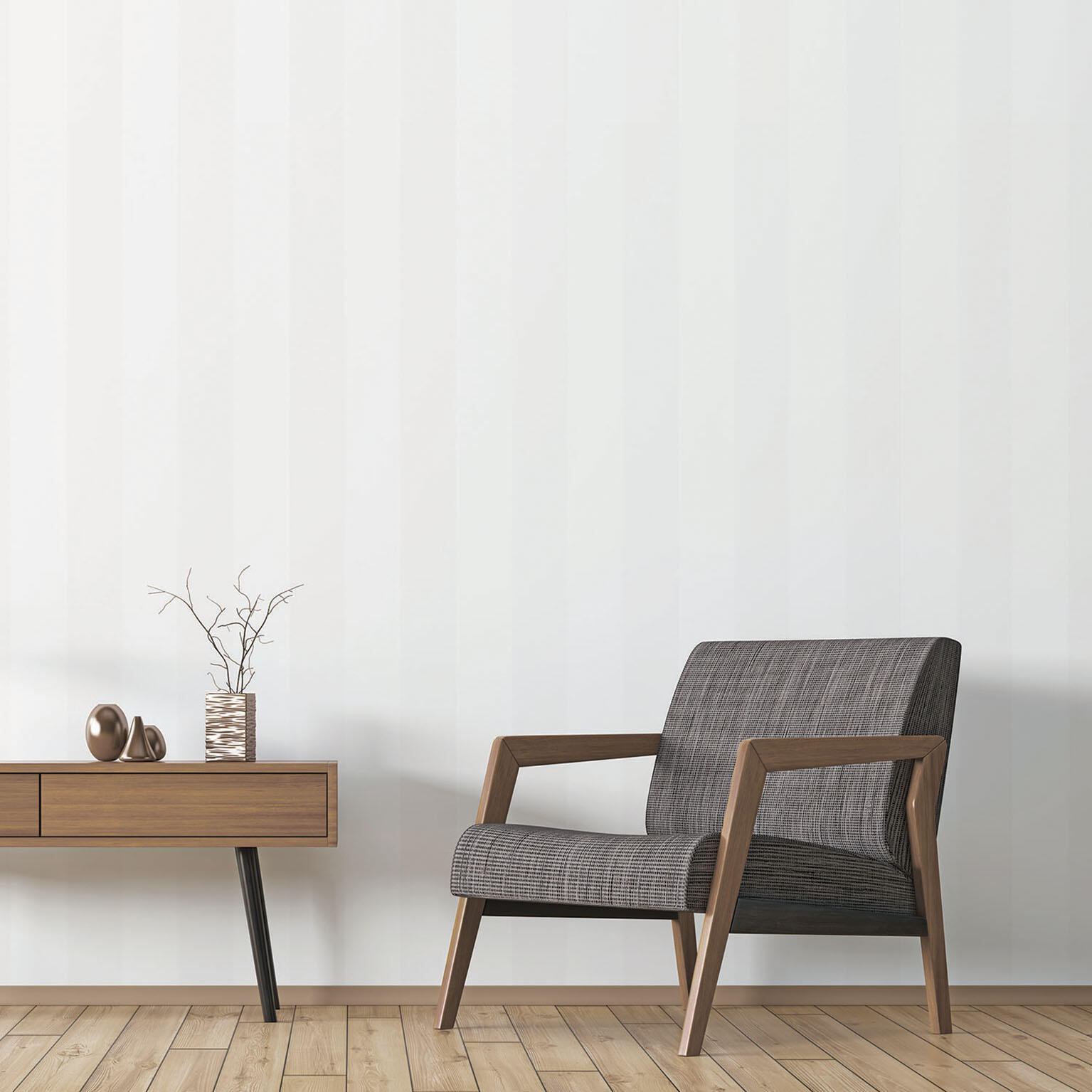 Papier peint intissé Rayure & co rayure gris pearl | Leroy Merlin