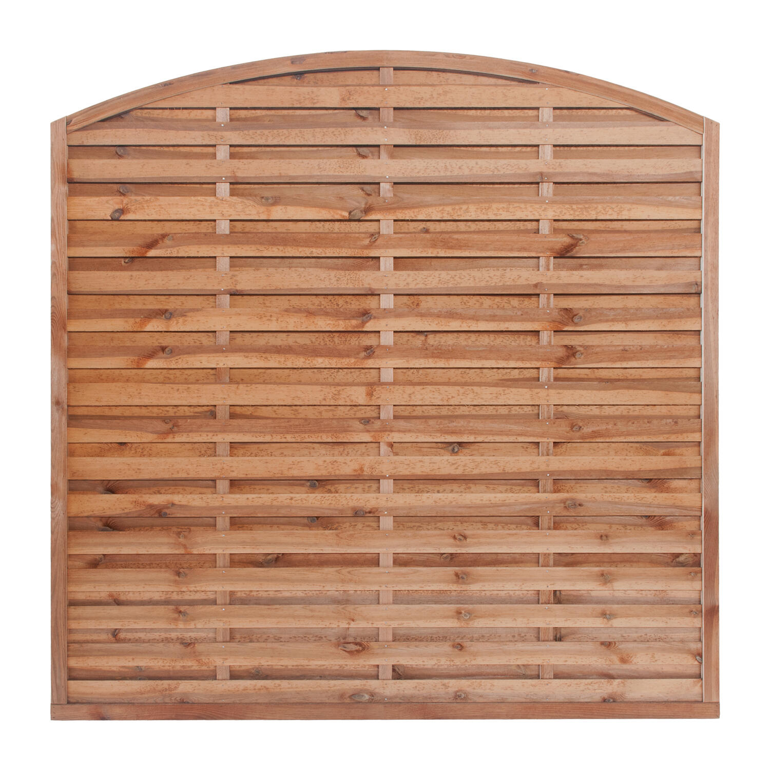 Panneau bois occultant Luna arc, l.180 x H.180 cm, marron | Leroy Merlin