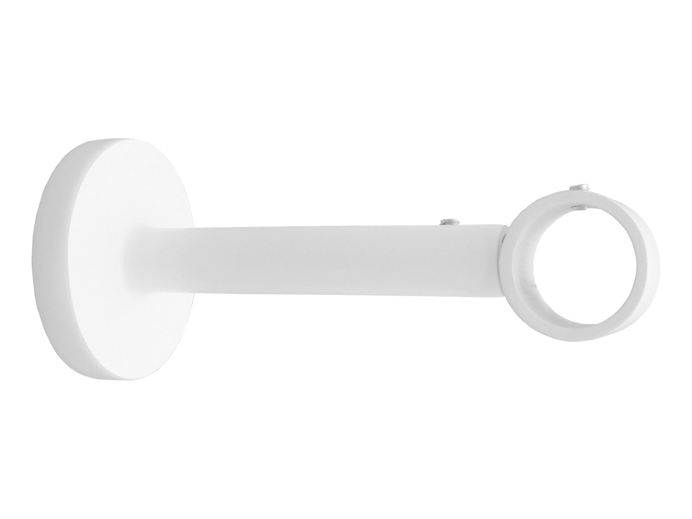 Lot de 2 supports extensibles tringle à rideau Design, 20 mm blanc mat INSPIRE | Leroy Merlin