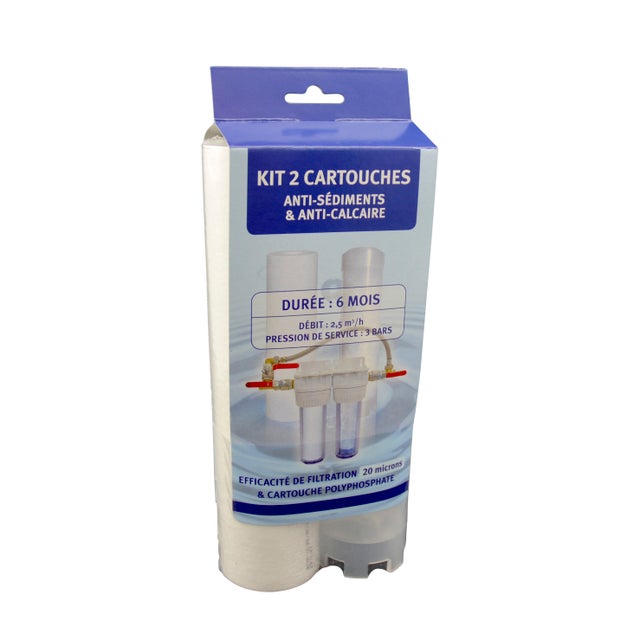 Cartouche filtre eau au meilleur prix | Leroy Merlin