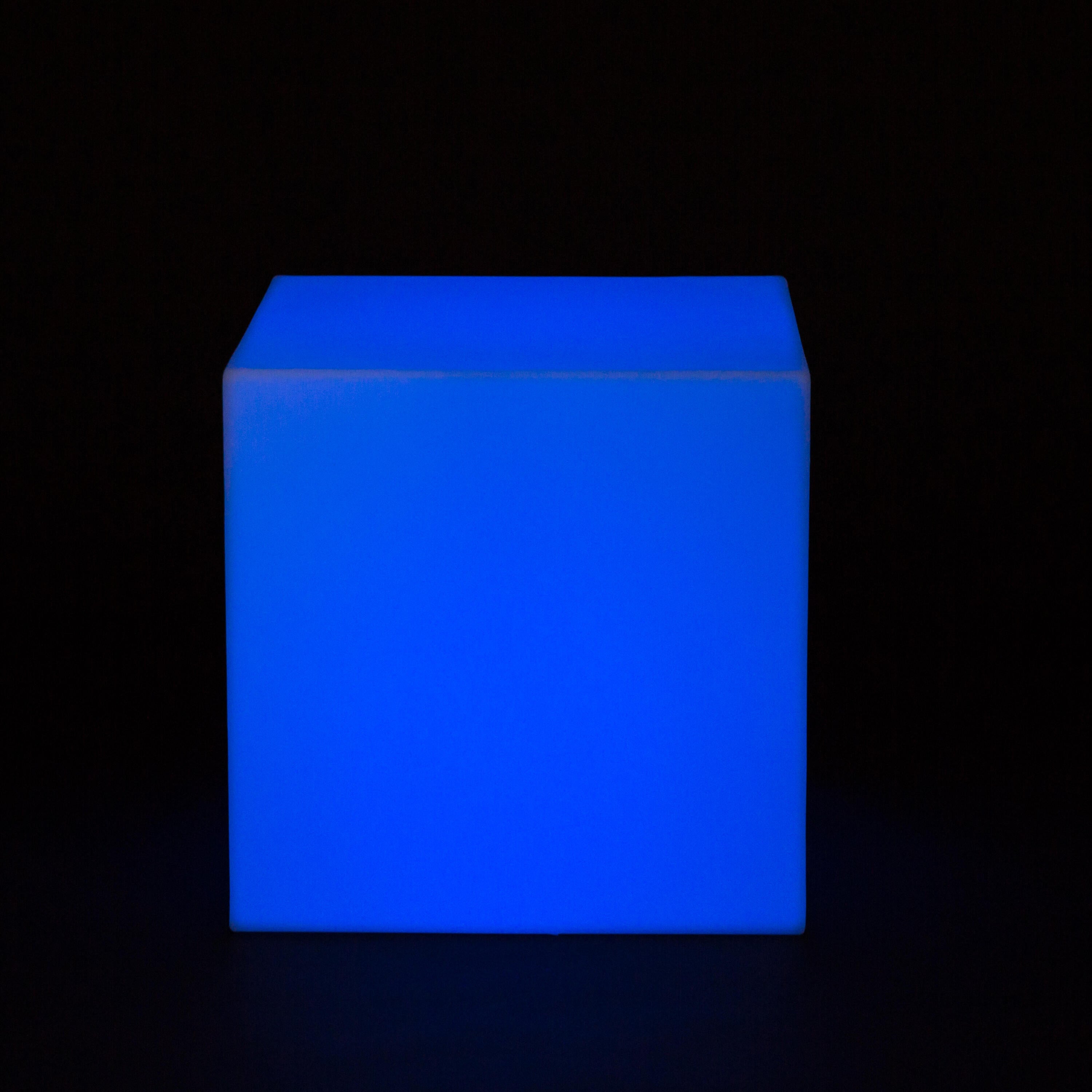 Cube lumineux LED intégrée 1 W = 35 Lm, couleurs changeantes NEWGARDEN ...