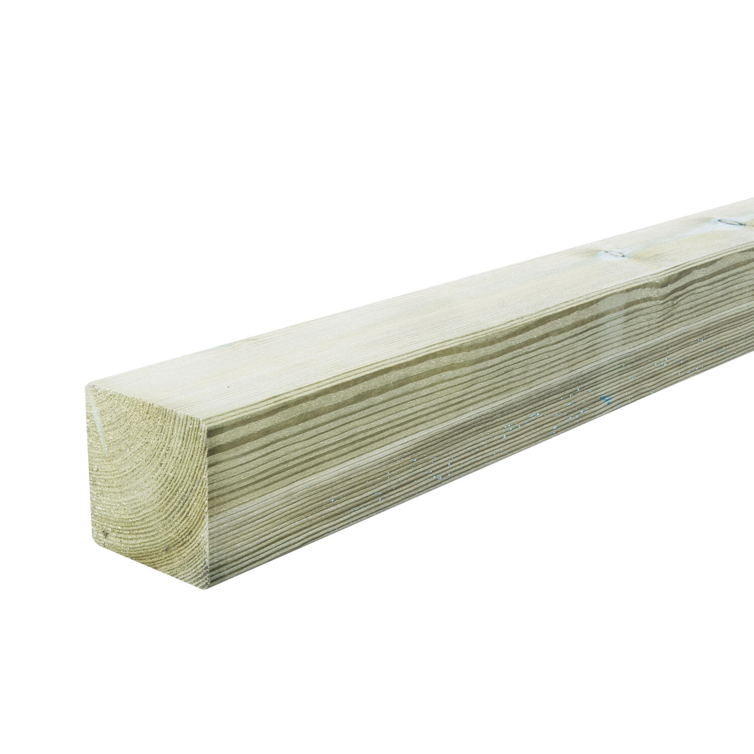 Poteau bois carré Luna beige, l.9 x P.9 H.180 cm | Leroy Merlin