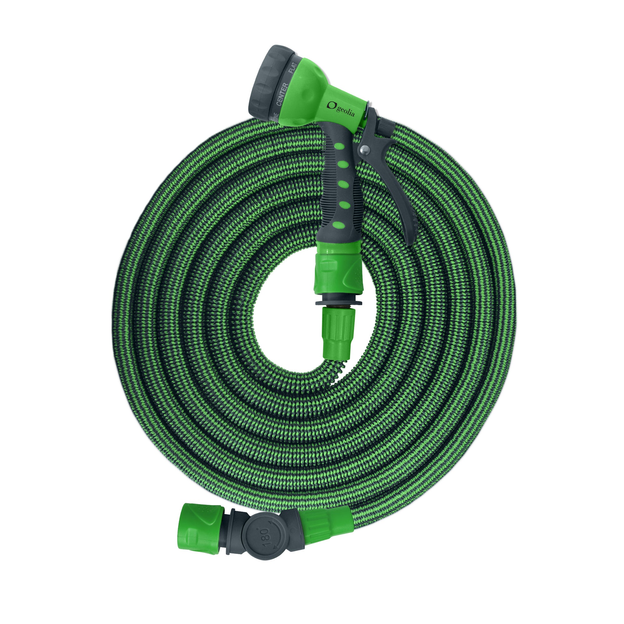 Tuyau d'arrosage équipé avec panier GEOLIA Geocompact L.5 m Diam.10 mm ...