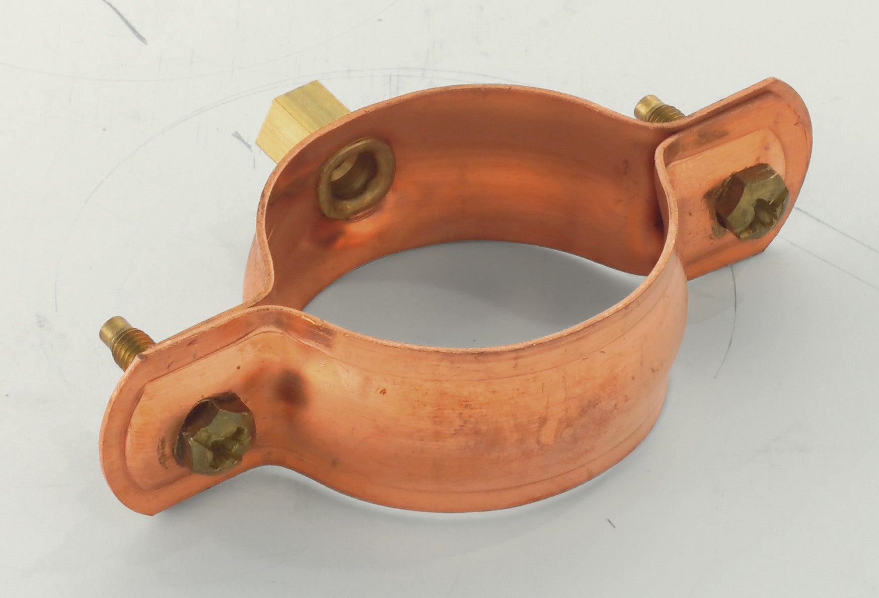 Collier à embase taraudée cuivre cuivre | Leroy Merlin