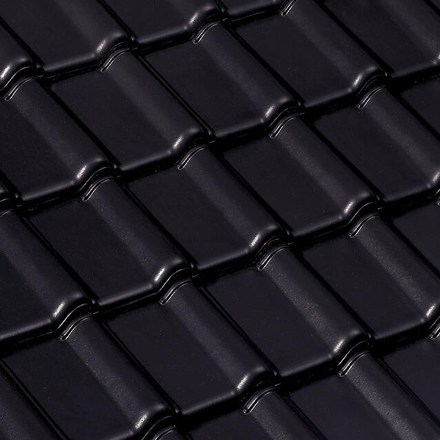 Tuile MONIER anthracite Postel 20 | Leroy Merlin