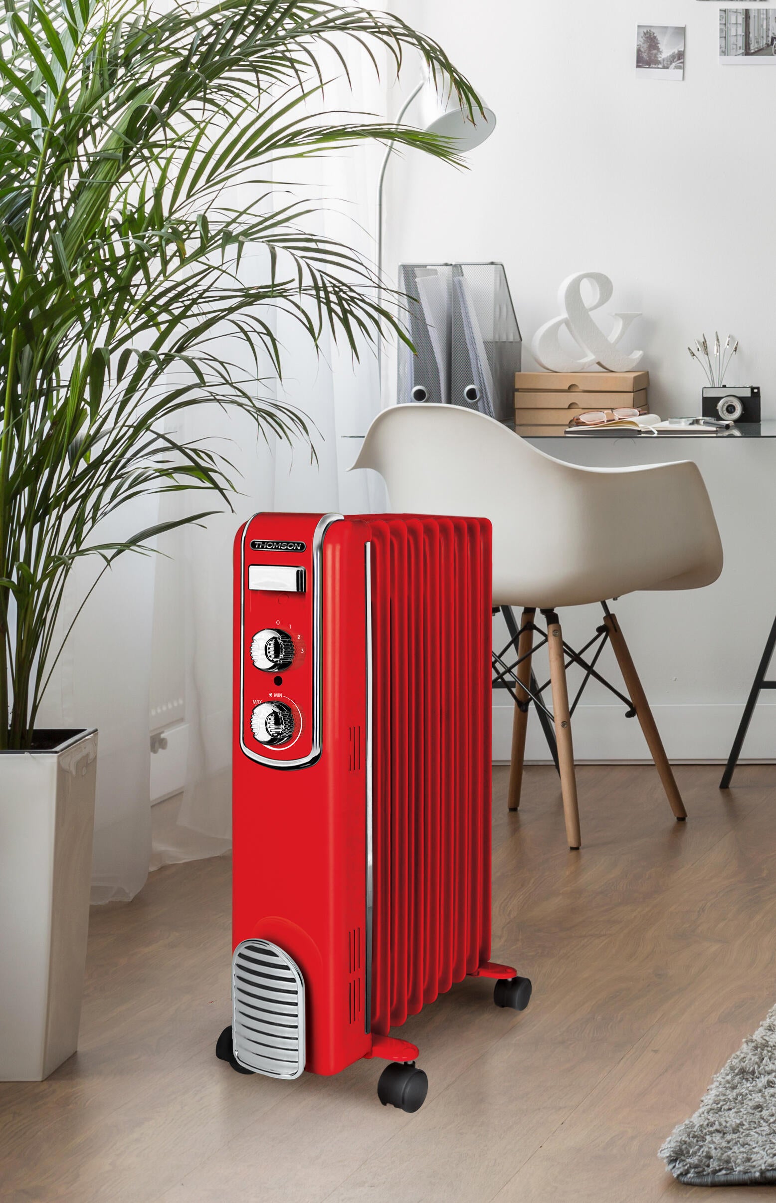 Radiateur bain d'huile électrique 2000 W Fifty THOMSON | Leroy Merlin