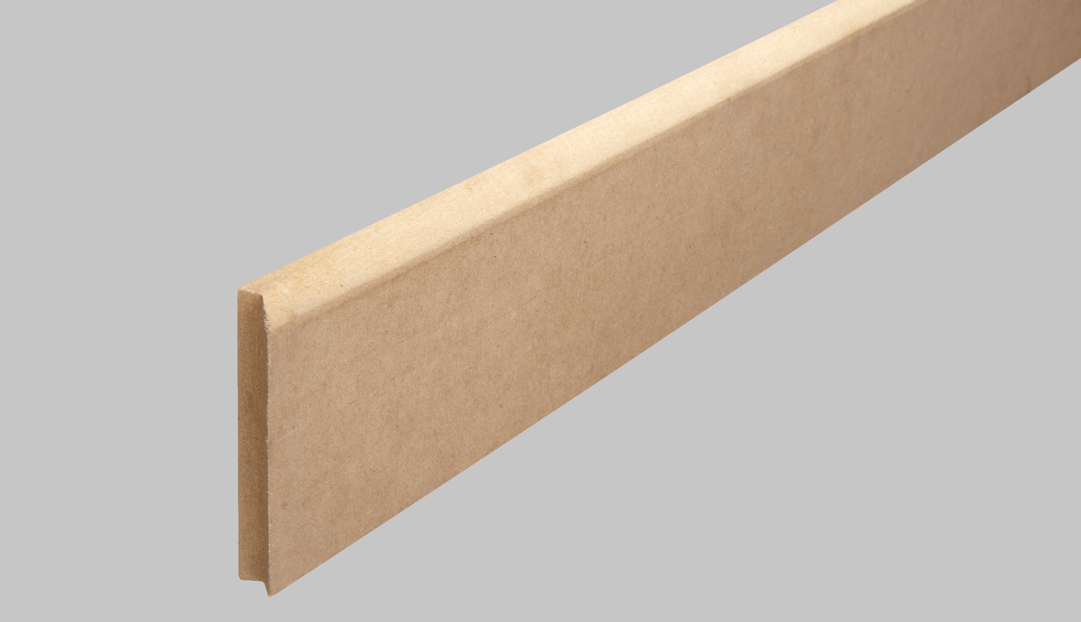 Plinthe médium (MDF) réversible, 10 x 35 mm, L.2.44 m | Leroy Merlin