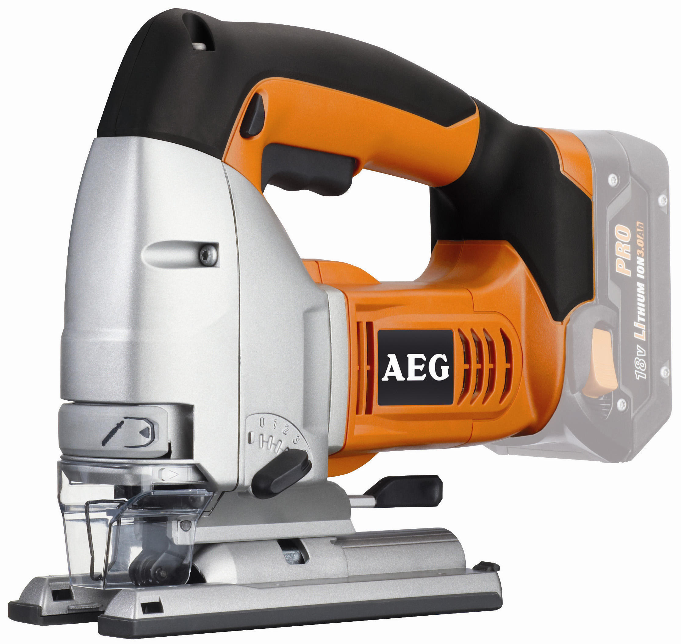 Scie sauteuse sans fil sans fil 0 batterie AEG BST18X-0 18 V | Leroy Merlin