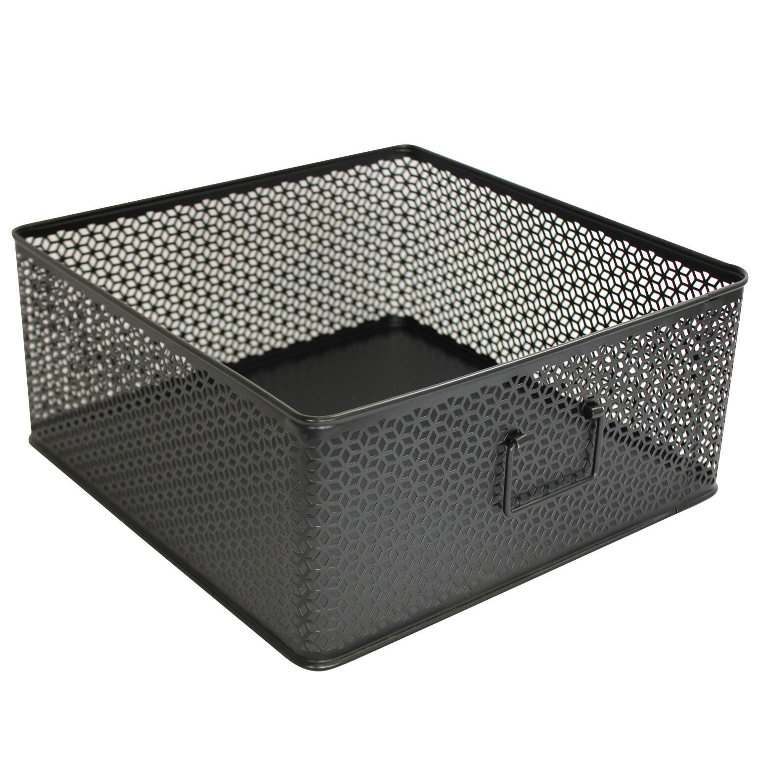 Panier BOX & BEYOND acier noir H.15 x l.31 x P.31 cm | Leroy Merlin