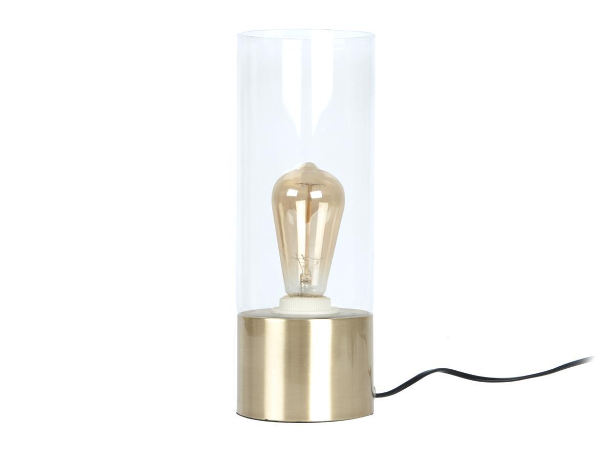 Lampe max 40W verre doré, LEITMOTIV Lax | Leroy Merlin