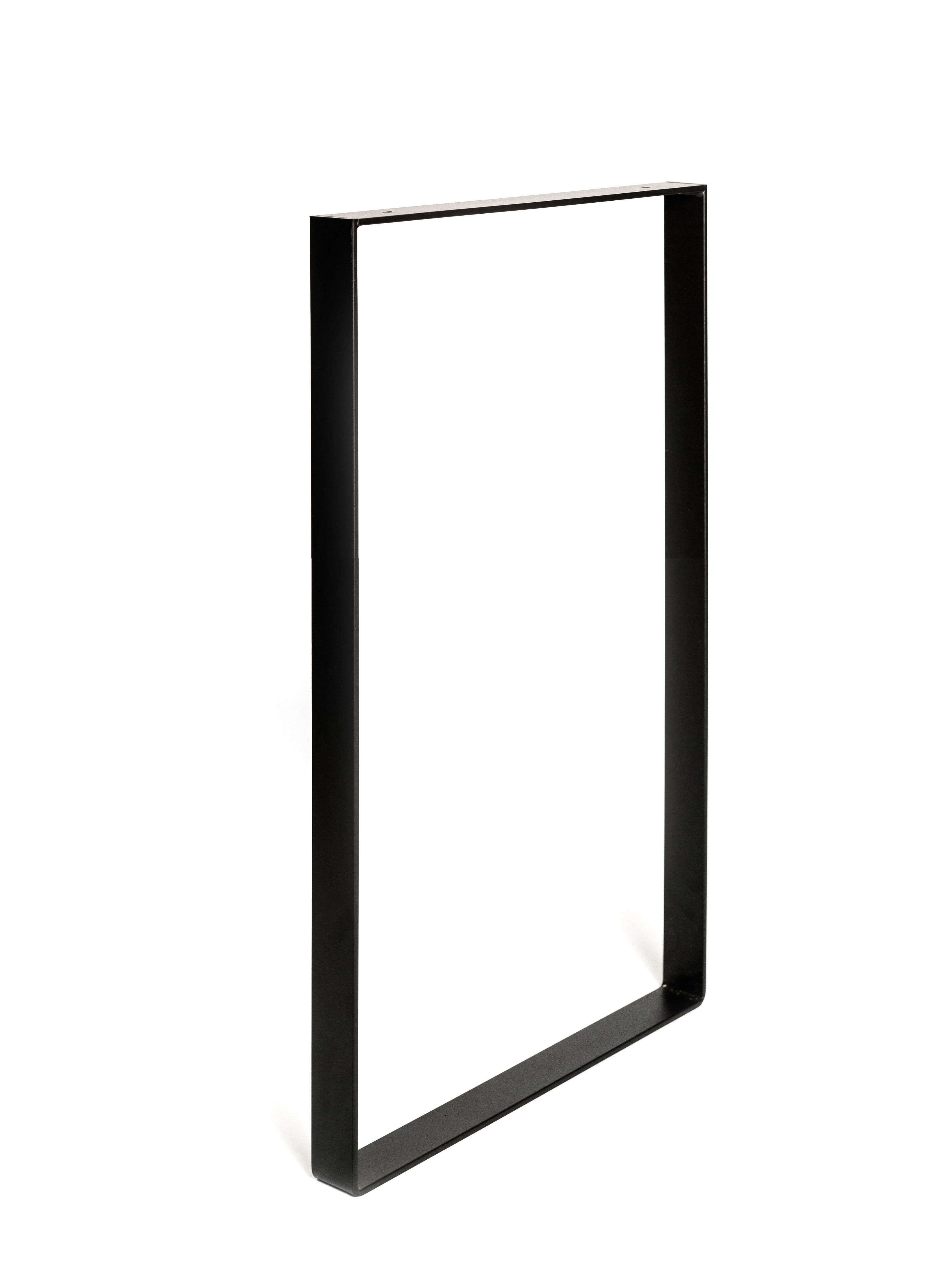 Pied pour console, petit meuble, contre un mur REI à visser H. 71 CM ...