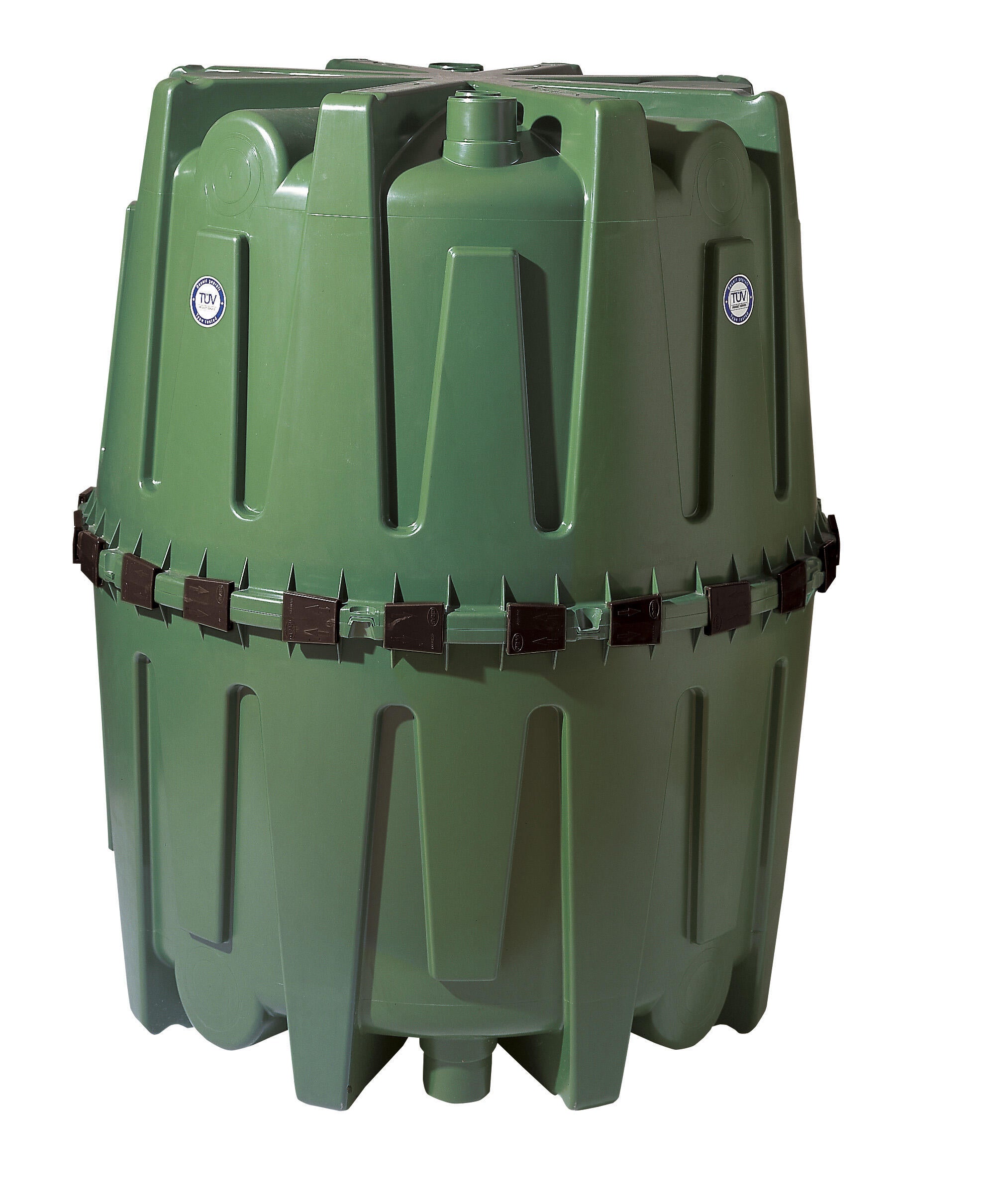 Cuve de récupération d'eau de pluie et maintien 320001 vert 1600 l ...