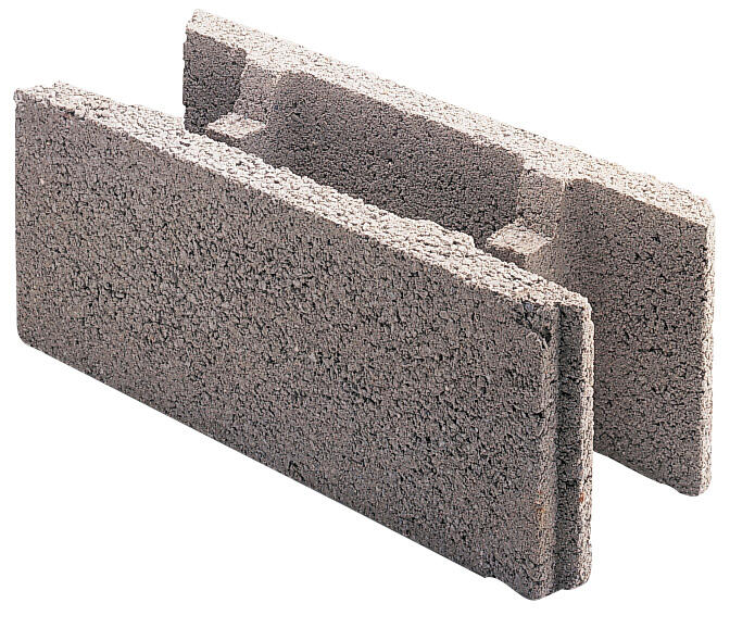 Parpaing bloc à bancher, 15 X 20 X 50 cm RASORI | Leroy Merlin