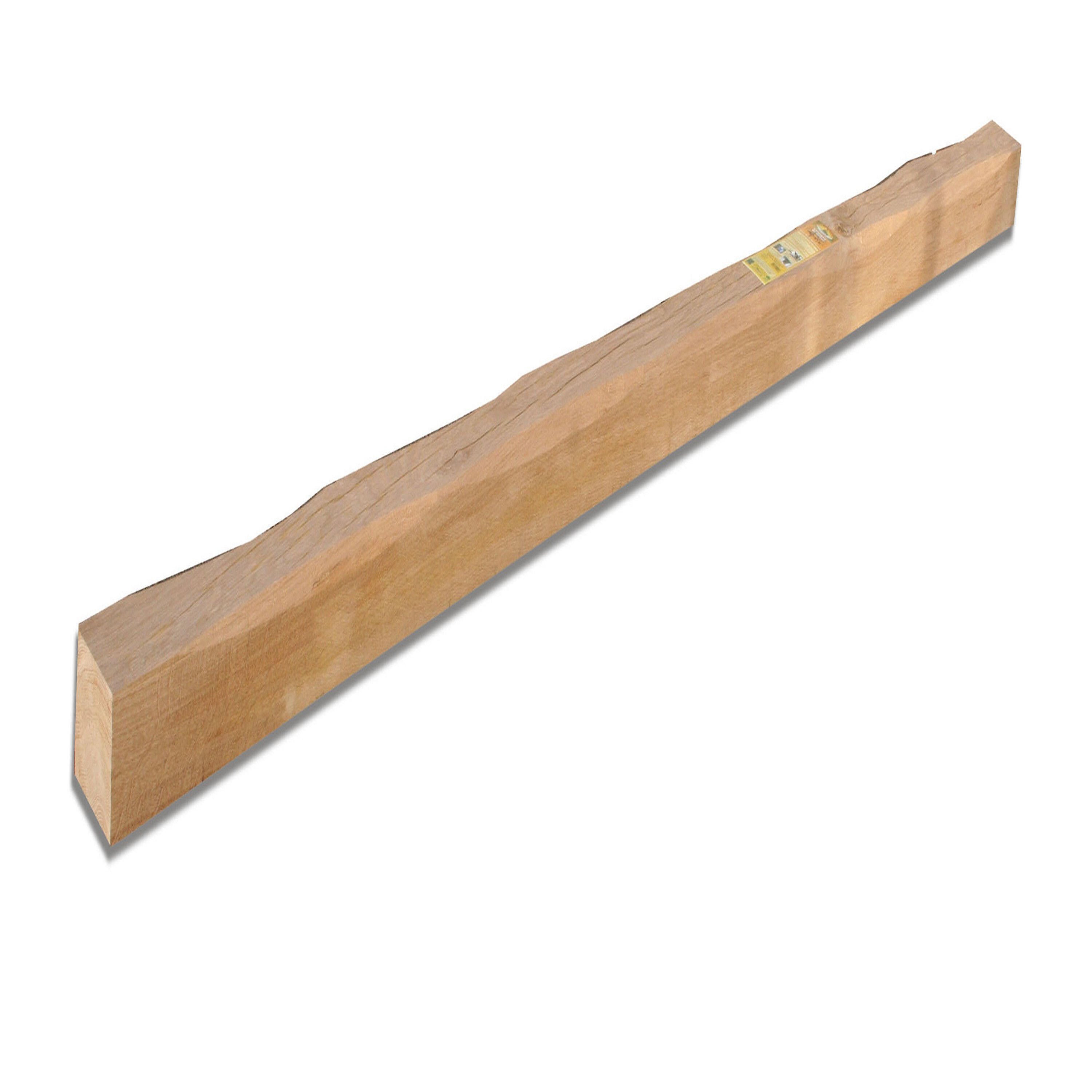 Poutre chêne pleine rustique l.9 x H.9 cm, L.2.5 m | Leroy Merlin