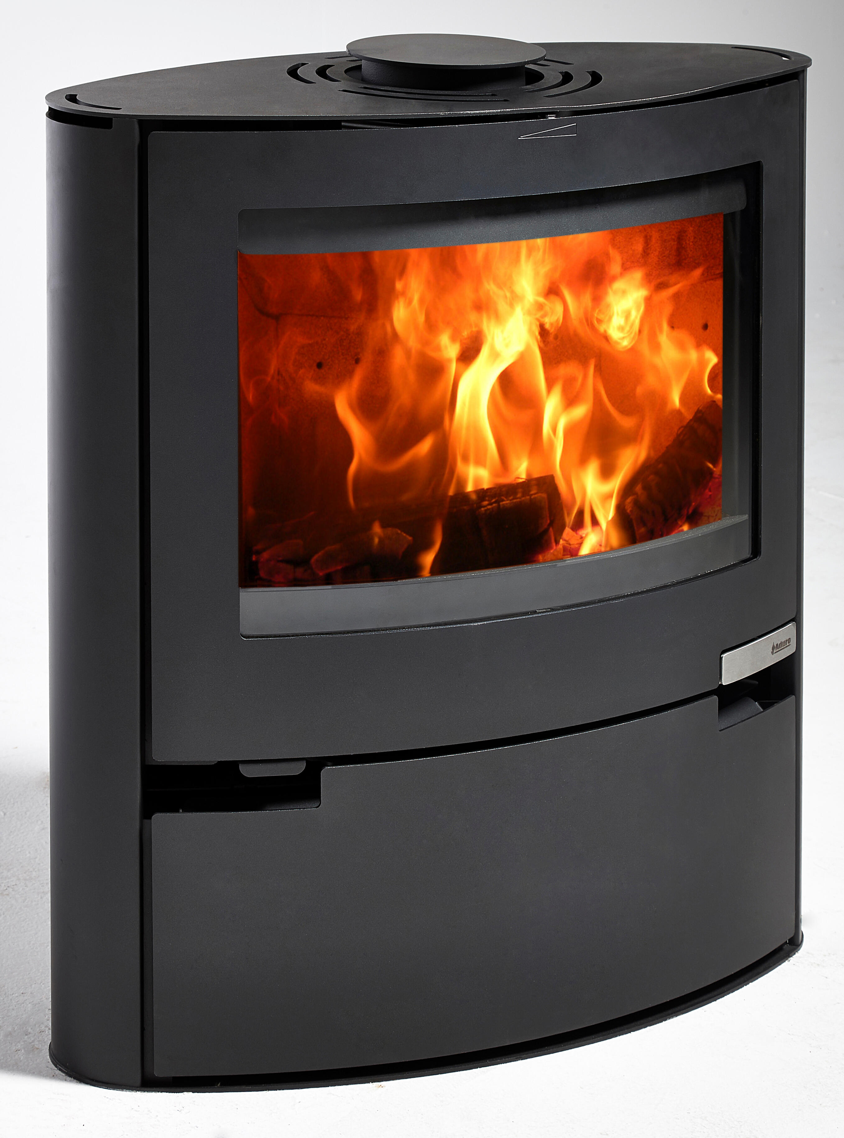 Poêle à bois ADURO 15 noir, 6.5 kW | Leroy Merlin