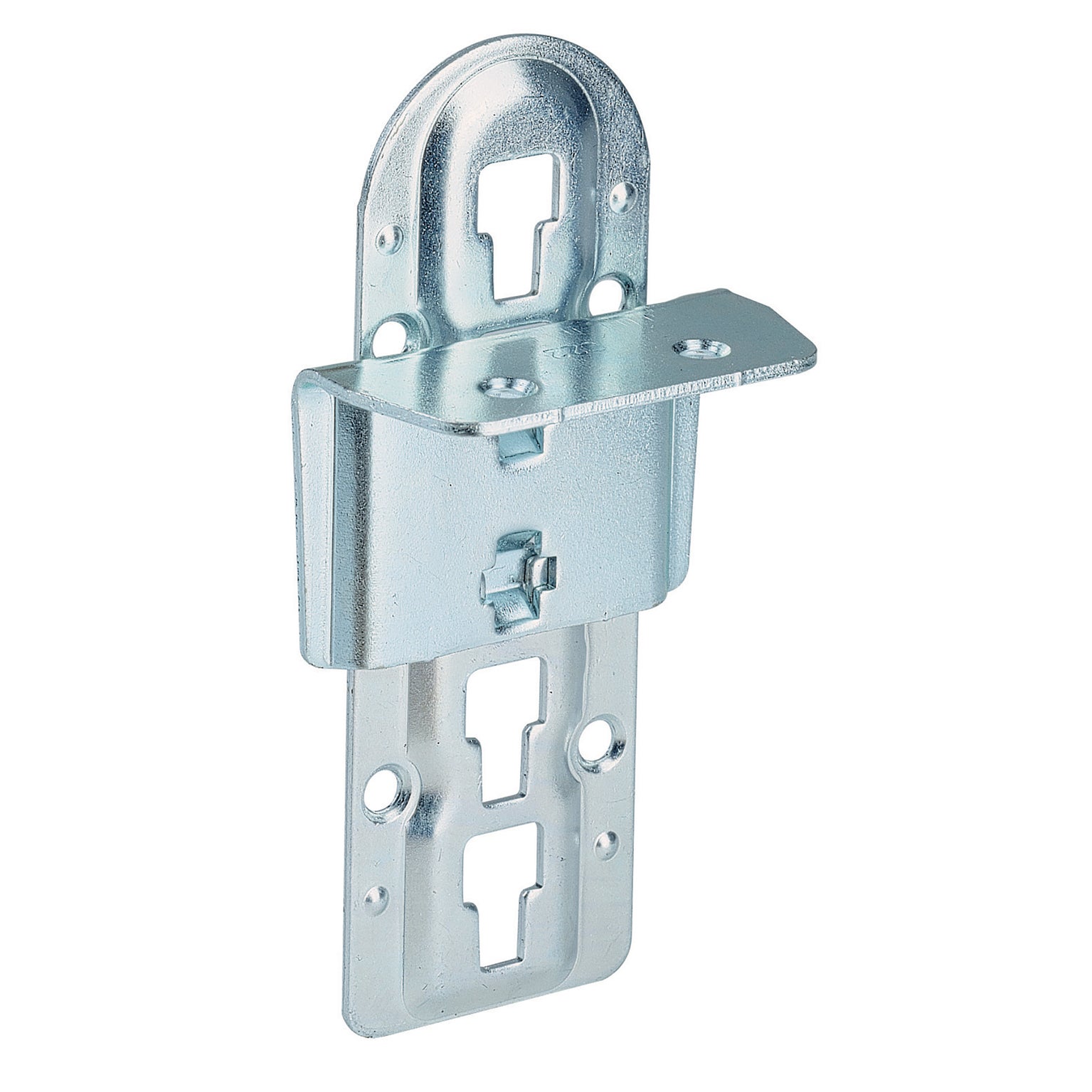 Lot de 2 ferrures de sommier à latte réglable acier zingué HETTICH, l ...