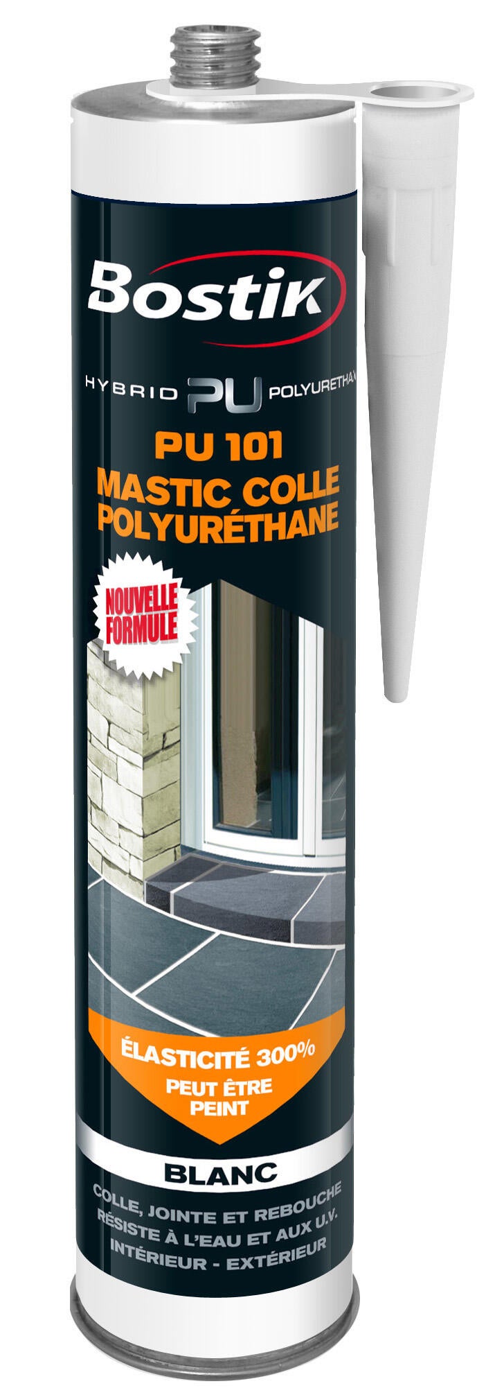 Colle mastic Hybrid polyuréthan pu 101 BOSTIK, 300ml | Leroy Merlin