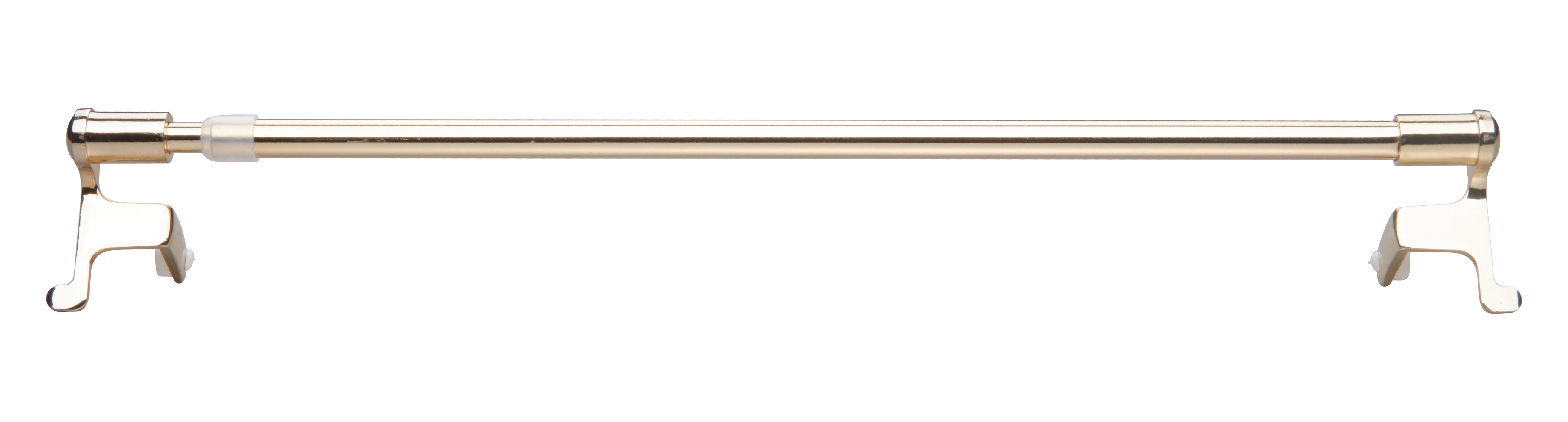 Kit de barre de vitrage Press Diam.9 mm doré 50 à 80 cm | Leroy Merlin