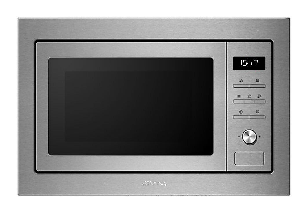 Micro-ondes intégrable 20 Litres SMEG Elementi FMI020X Inox | Leroy Merlin