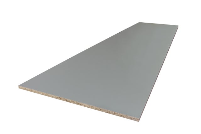 Tablette melamine gris au meilleur prix | Leroy Merlin