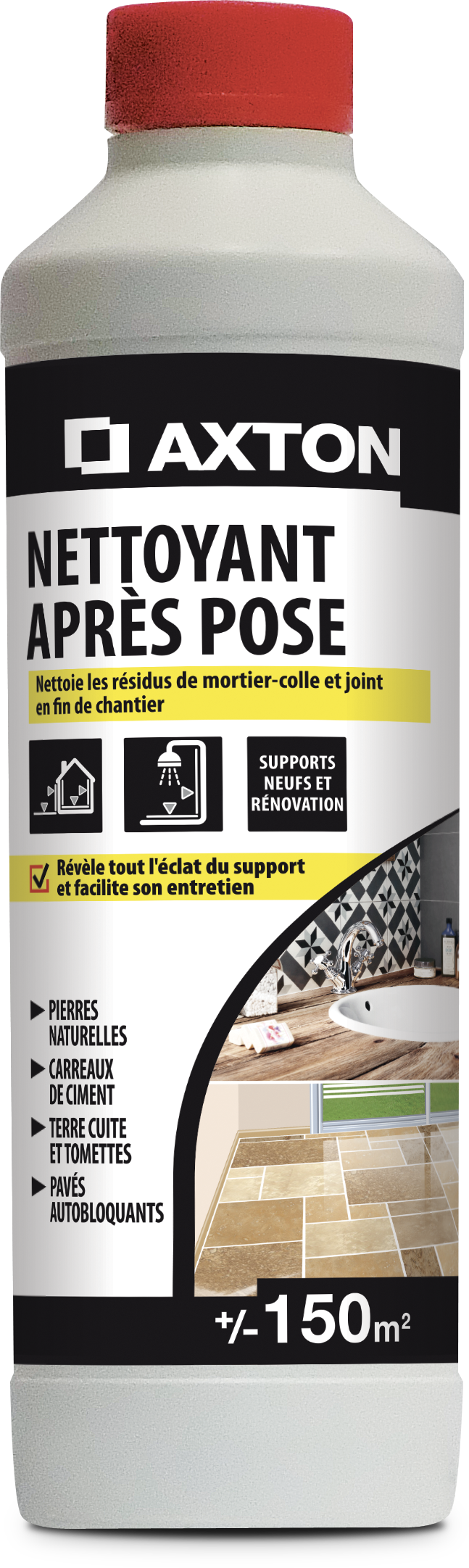 Nettoyant après pose 0.5L AXTON | Leroy Merlin