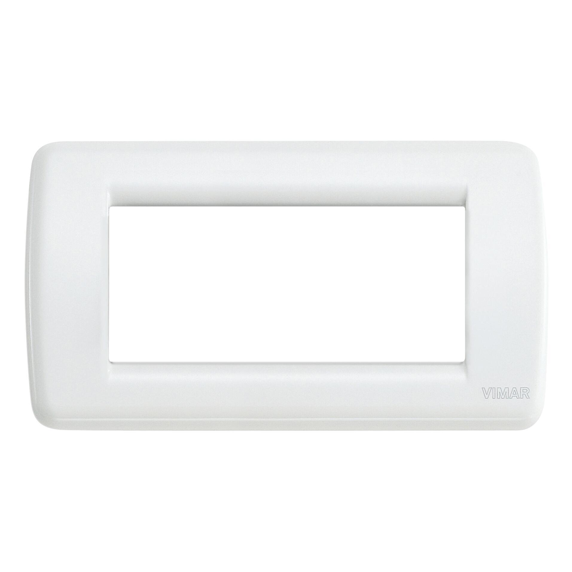 Placca 4 moduli Idea VIMAR bianco | Leroy Merlin