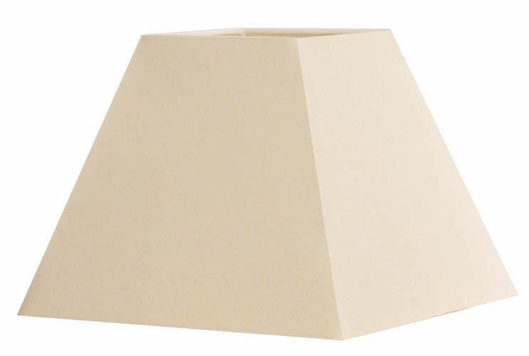 Abat-jour Loft H.21.5 cm, Diam.32 cm toiline, blanc ivoire n°3 COREP ...